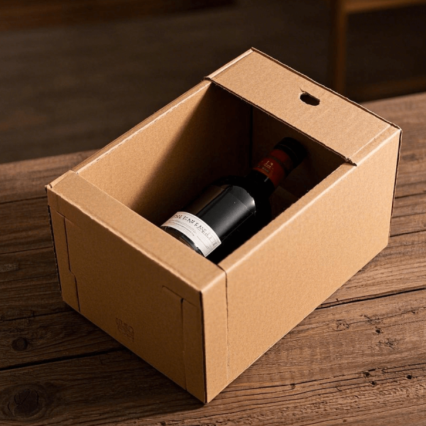 Custom Corrugated Wine Boxes Wholesale - POZI Packaging