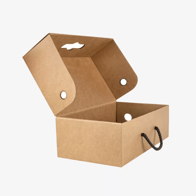 Custom Zipper or Handle Corrugated Bin Boxes with Handles Wholesale ...