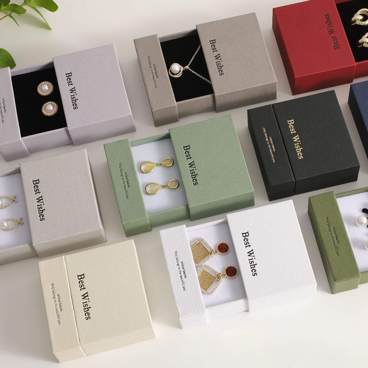 Custom Recycled Cardboard Jewelry Boxes Wholesale - POZI Packaging