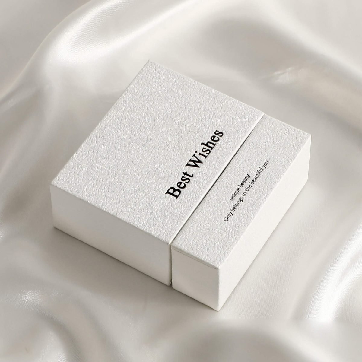 Custom White Cardboard Jewelry Boxes Wholesale - POZI Packaging
