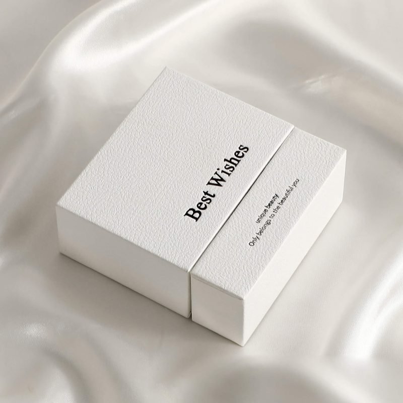 Custom White Cardboard Jewelry Boxes Wholesale - POZI Packaging