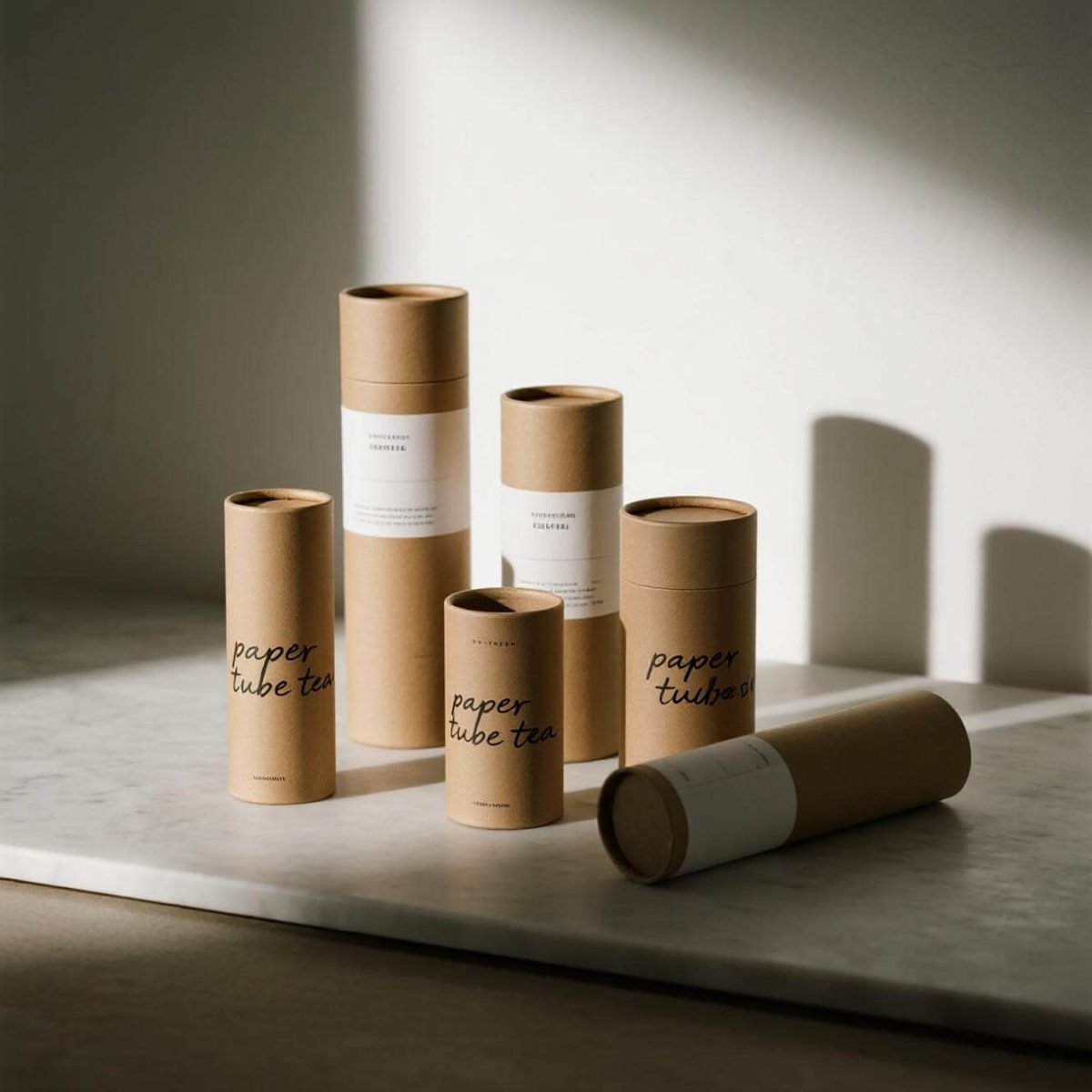 Custom Paper Tube Tea Packaging Wholesale - POZI Packaging